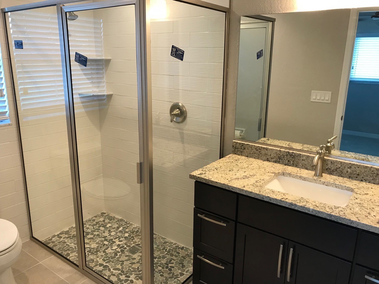 Framed Shower Enclosure · Glass And Mirror Company Englewood Fl